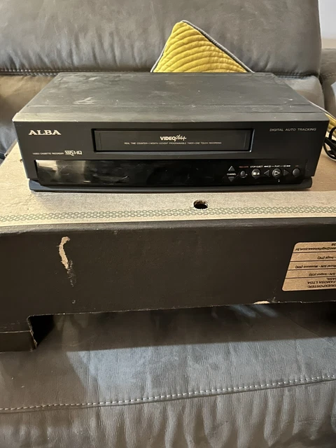 VHS VIDEO CASSETTE Player Alba VCR7360 VCR Recorder VideoPlus Working £ ...