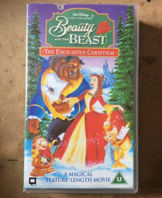 BEAUTY AND THE Beast: The Enchanted Christmas (1997) [UK, VHS ...