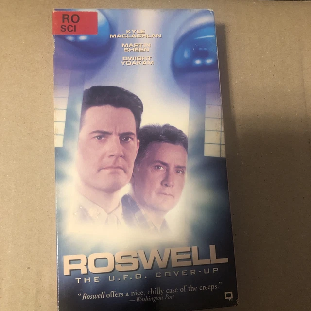 ROSWELL THE U.F.O. Cover-Up (VHS, 1994) Martin Sheen, Dwight Yoakam £3. ...