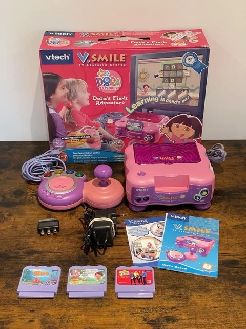 VTECH DORA THE Explorer V.Smile Educational Game - Wiggles Nemo ...