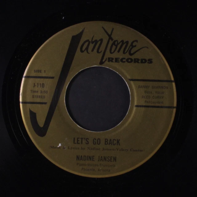 NADINE JANSEN: LET'S Go Back Jantone 7 " Simple 45 RPM EUR 29,23 ...