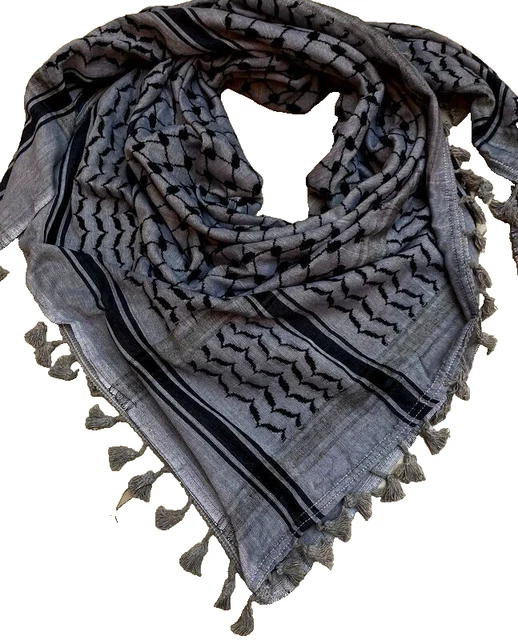 RARE COLOR ORIGINAL Palestinian Keffiyeh Shemagh Arab Hatta Arafat ...