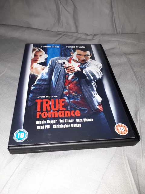(HH) TRUE ROMANCE: 1993 DVD - Patricia Arquette Brad Pitt Christian ...