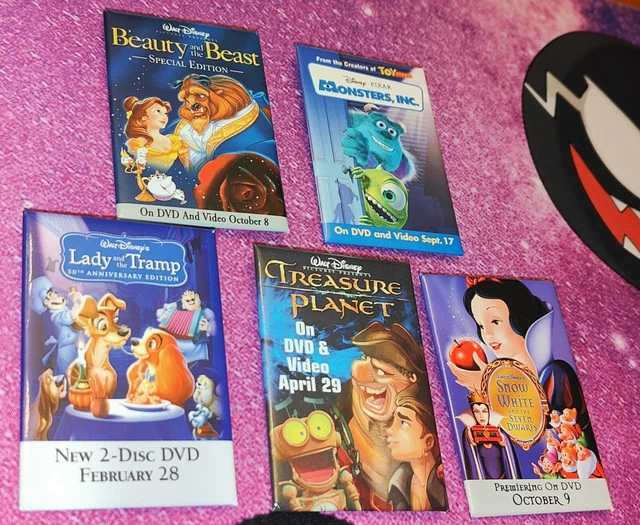 MONSTERS, INC. WALT Disney Pixar Movie DVD VHS Release Promo Pin Button ...
