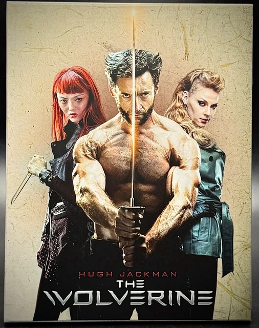 THE WOLVERINE BLACK Barons Fullslip 3 Disc Blu-Ray Steelbook *Read ...