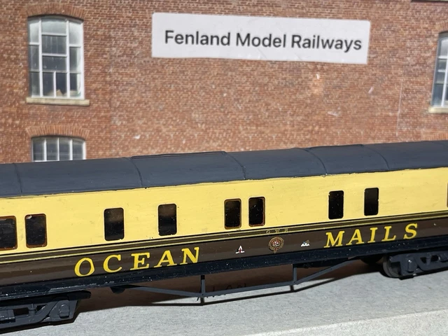 KITBUILT OO GAUGE Model Railway Ocean Mails GWR Parcel Van Needs ...
