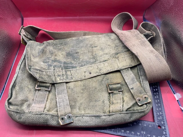 ORIGINAL WW1 BRITISH Army 1908 Pattern Side Bag & Shoulder Strap £60.00 ...