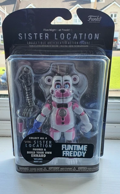 FIVE NIGHTS AT Freddy's Funtime Freddy Action Figure Funko Fnaf Ennnard ...