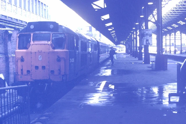 1986 BRITISH RAIL BR Diesel Loco 31426 Marylebone Railway Slide Ref ...