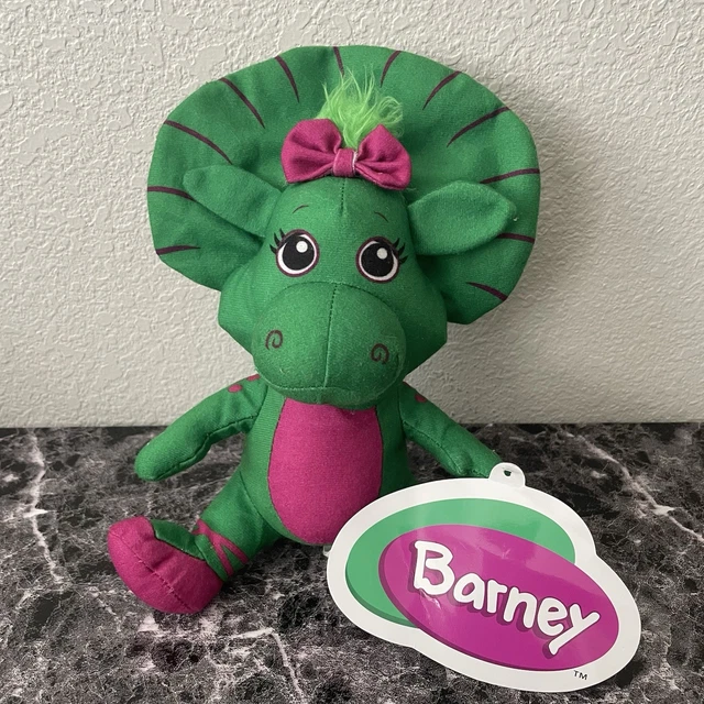 BARNEY BABY BOP Plush Green Girl Dino Dinosaur Stuffed Animal Toy ...