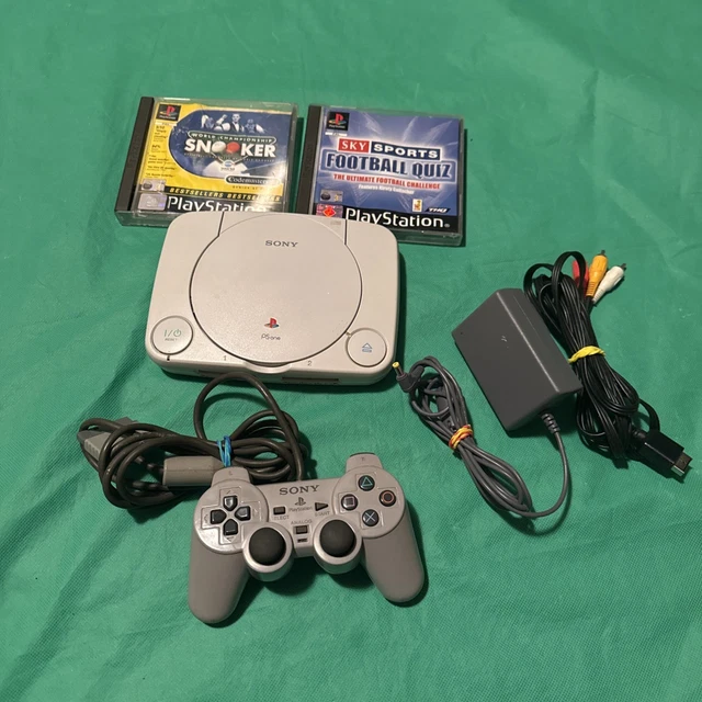 SONY PLAYSTATION ONE PSone PS1 Console Fully Working Cables And ...