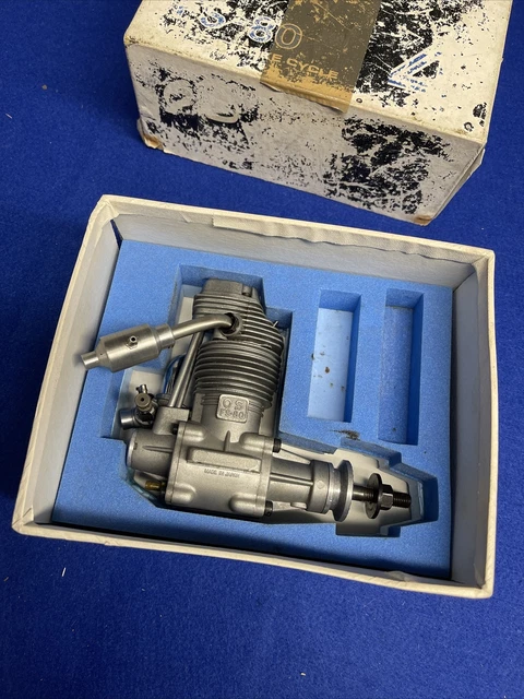 OS 80 FS Four Stroke Nitro Glow Vintage Model RC Aeroplane Aircraft ...