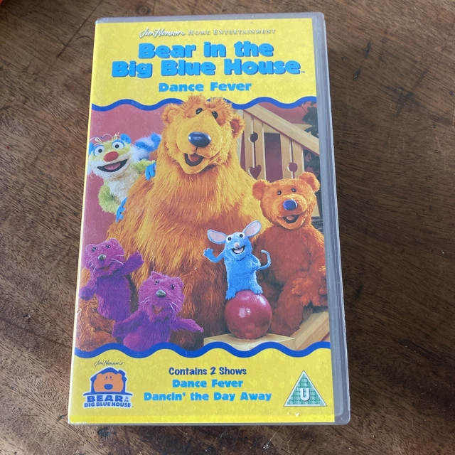 BEAR IN THE Big Blue House - Dance Fever - Jim Henson - Vhs Video £12. ...