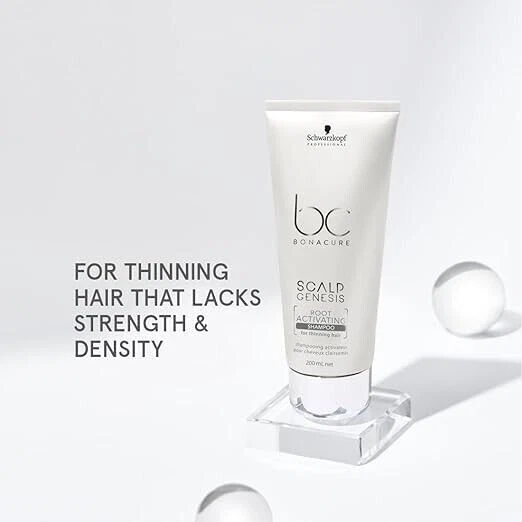 SCHWARZKOPF PROFESSIONAL BONCAURE Scalp Genesis Root Activating Shampoo ...