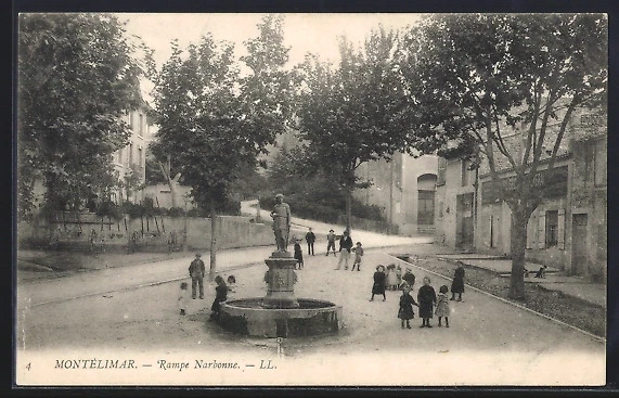 CPA MONTÉLIMAR, RAMPE Narbonne EUR 7,00 - PicClick FR