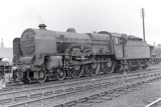 PHOTO BRITISH Railways Steam Loco Patriot Ayrshire Yeomanry 45500 ...