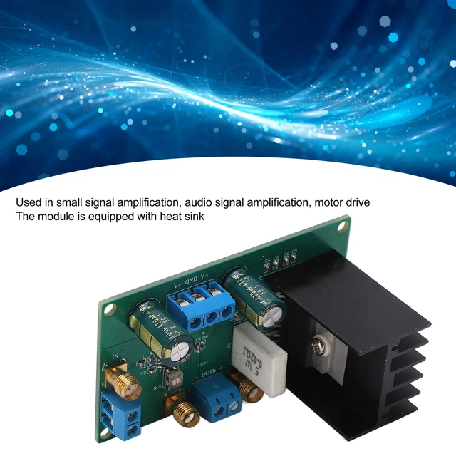 LOW FREQUENCY POWER Amplifier Module Sensitive Audio Amp Board For Moto ...