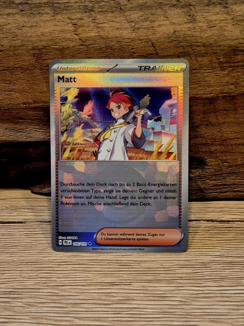 POKEMON MATT 105/131 Pokeball Reverse Prismatische Entwicklungen ...