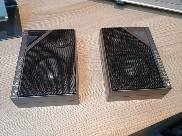 SAISHO MS54 BOOSTER Speakers - 1980s £14.99 - PicClick UK