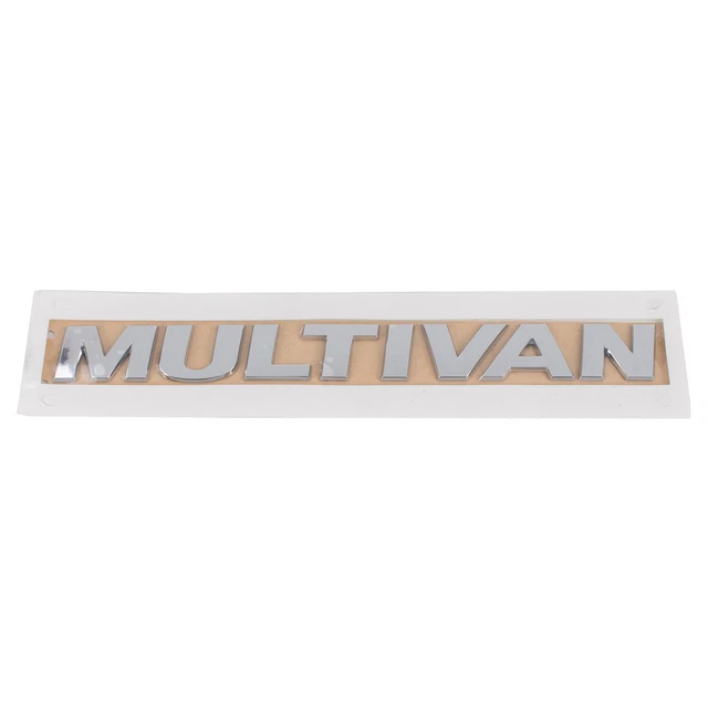 ORIGINAL VW EMBLEM Schriftzug MULTIVAN Chrom T5 T6 hinten 7E5853687 739 ...