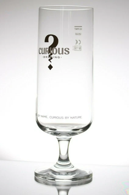 CURIOUS BREWING HALF Pint Beer Glass - Kent Uk £14.99 - PicClick UK