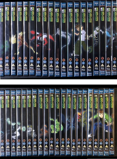 BEN 10 HERO-VISION Complete + Alien Force* 40 DVD (80 ep) Collection ...