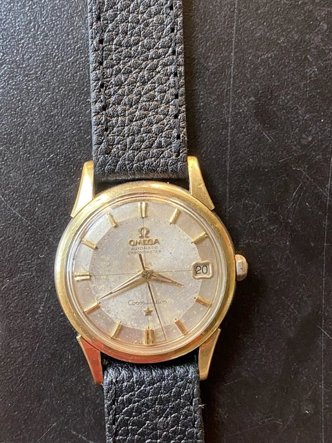 OMEGA CONSTELLATION 14393 61 SC pie pan dial Cal.561 Automatic £1,082.33 - PicClick UK