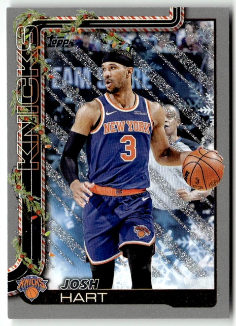 TOPPS NBA FLAGSHIP Holiday 2025 No. H14 Josh Hart Brillo Plateado EUR 1 ...