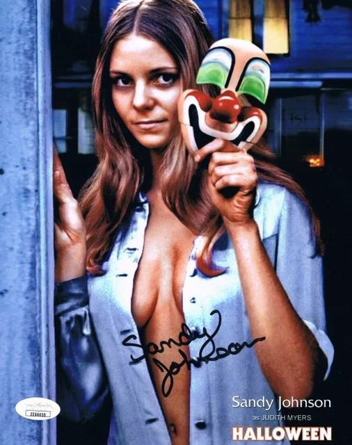 SIGNED SANDY JOHNSON Judith Myers Halloween 1978 Film Autograph Photo £59.99 - PicClick UK