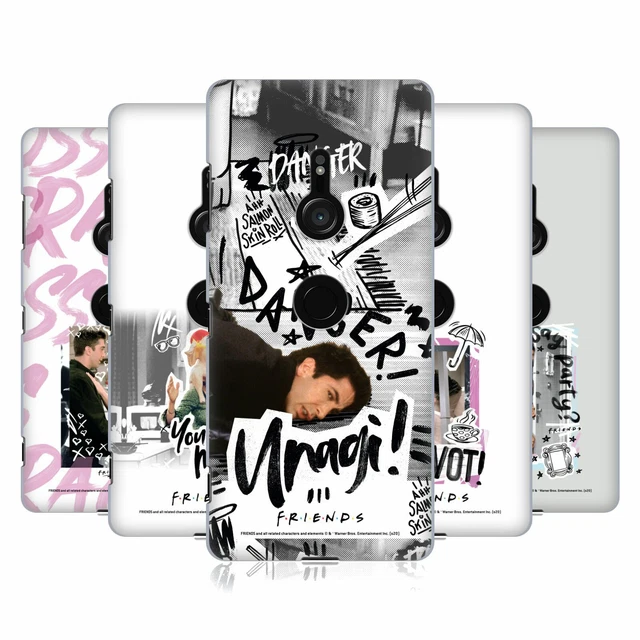 OFFICIAL FRIENDS TV Show Doodle Art Hard Back Case For Sony Phones 1 ...