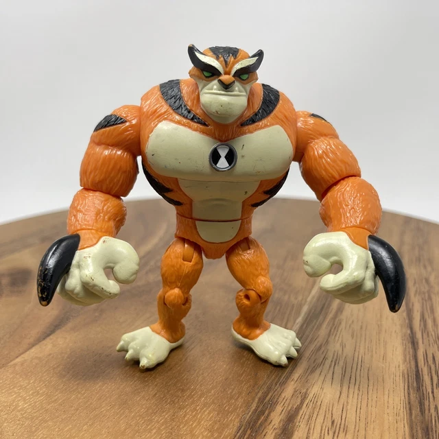FIGURINE ARTICULÉE 2018 Bandai Cartoon Network Ben 10 Rath Tiger Alien ...