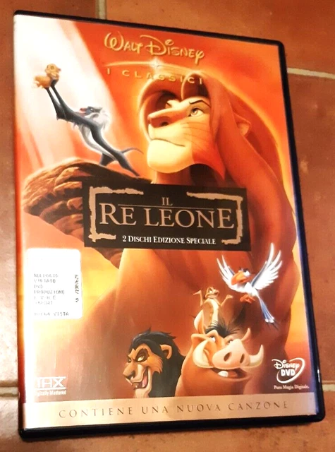 IL RE LEONE - Dvd Originale Edizione 2 Dischi Disney (Raro Ologramma Tondo) EUR 79,90 - PicClick IT