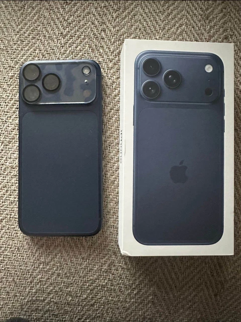 APPLE IPHONE 17 Pro Max Deep Blue 256gb £771.70 - PicClick UK