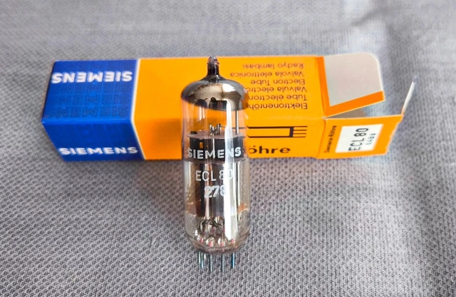 ECL80 SIEMENS VACUUM tubes roehre NOS NIB 10 pcs stuck EUR 80,00 ...