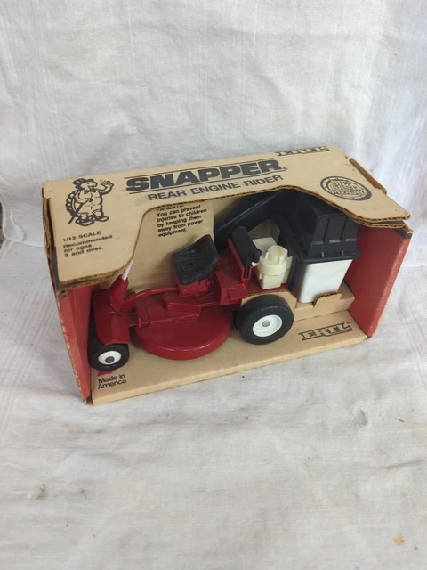 SNAPPER REAR ENGINE Rider Mower Ertl 1/12th Scale Model $29.00 - PicClick
