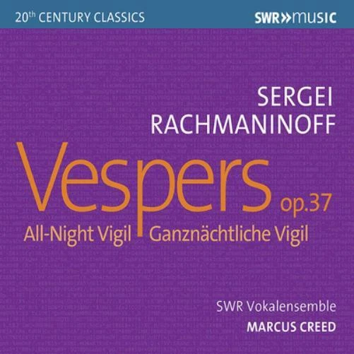 SERGEI RACHMANINOV SERGEI Rachmaninoff: Vespers, Op. 37 (CD) Album EUR 11,38 - PicClick FR