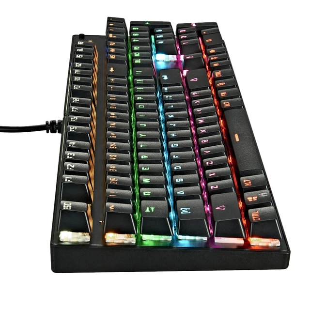 RGB KEYBOARD MECHANICAL Gaming Keyboard Backlit Gaming Keyboard £57.69 ...