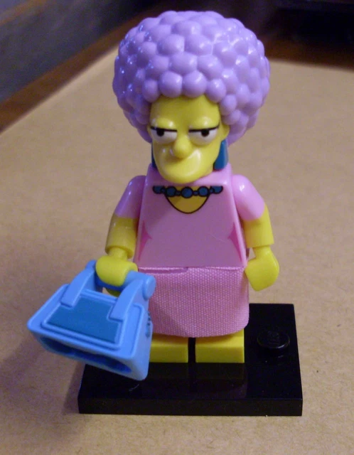 LEGO THE SIMPSONS Figure - Patty (Aunt Aunt Patti Paty Complete The ...