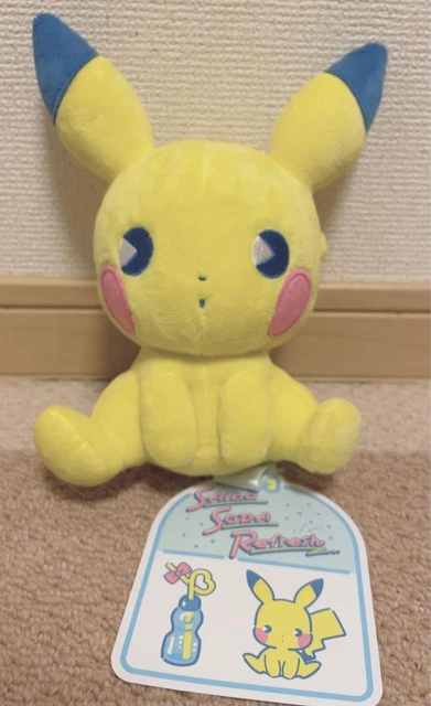 JAPAN POKÉMON CENTER Soda Pop Refresh Pikachu plush toy EUR 97,70 ...