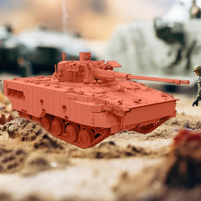 1:72 3D TANK Model Craft Tracked Crawler Chariot for Kids Children ...