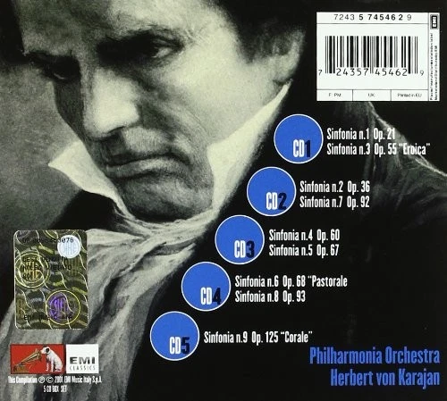 HERBERT VON KARAJAN Le Nove Sinfonie (CD) EUR 21,16 - PicClick FR