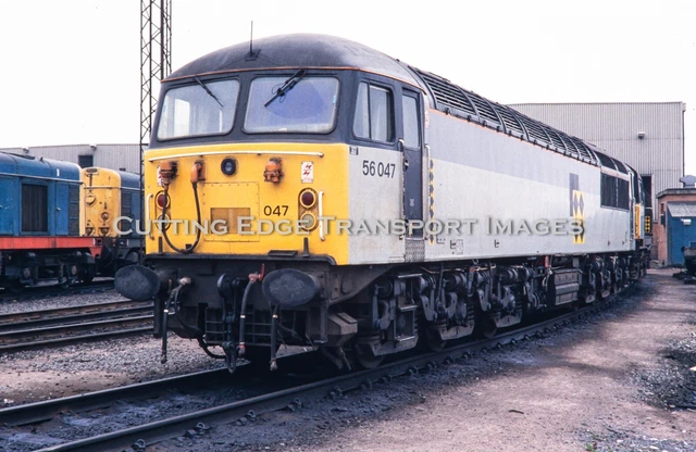 ORIGINAL RAILWAY SLIDE: Class 56 Diesel 56047 1989? D-1872 £3.99 ...