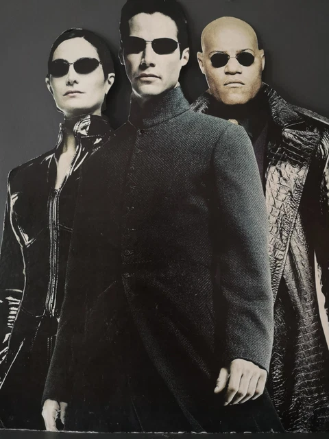 RARE MATRIX NEO Trinity Morpheus Promo Display 1999 Vintage Collector ...