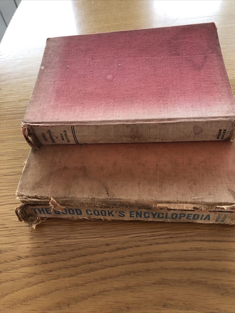 VINTAGE THE GOOD Cook's Encyclopedia Pamela Fry 1962 Kitchen spring ...