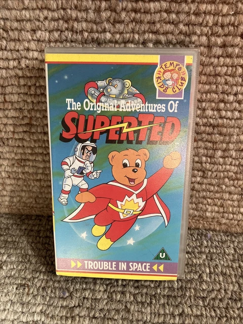 SUPERTED TROUBLE IN Space - VHS Tape - Rare - 1982 Super Ted £5.99 ...
