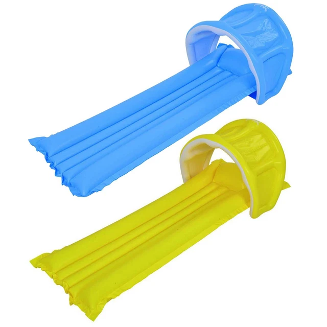 INFLATABLE SUN PROTECTOR Canopy Lilo Mat Summer Beach Lounger Pool ...