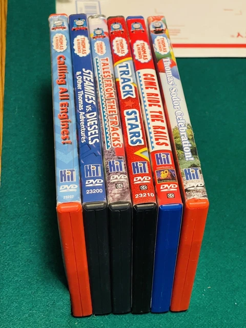 THOMAS & FRIENDS HIT Entertainment Various Titles LOT Of 6 DVD No ...