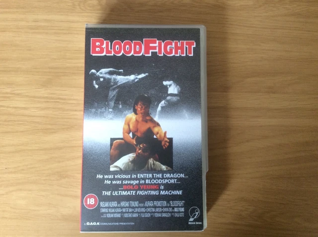 BLOOD FIGHT, WITH Bolo Yeung, the Ultimate Fighting Machine, a VHS ...