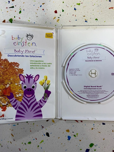 BABY EINSTEIN DVD Baby Monet Haynes Las Saisons Walt Disney Company Pal ...