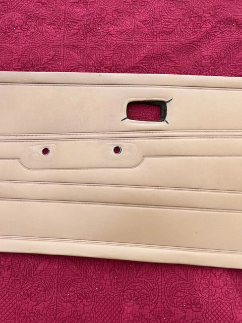 VINTAGE OE VW Volkswagen Rabbit MK1 Interior Vinyl Door Panel Driver ...